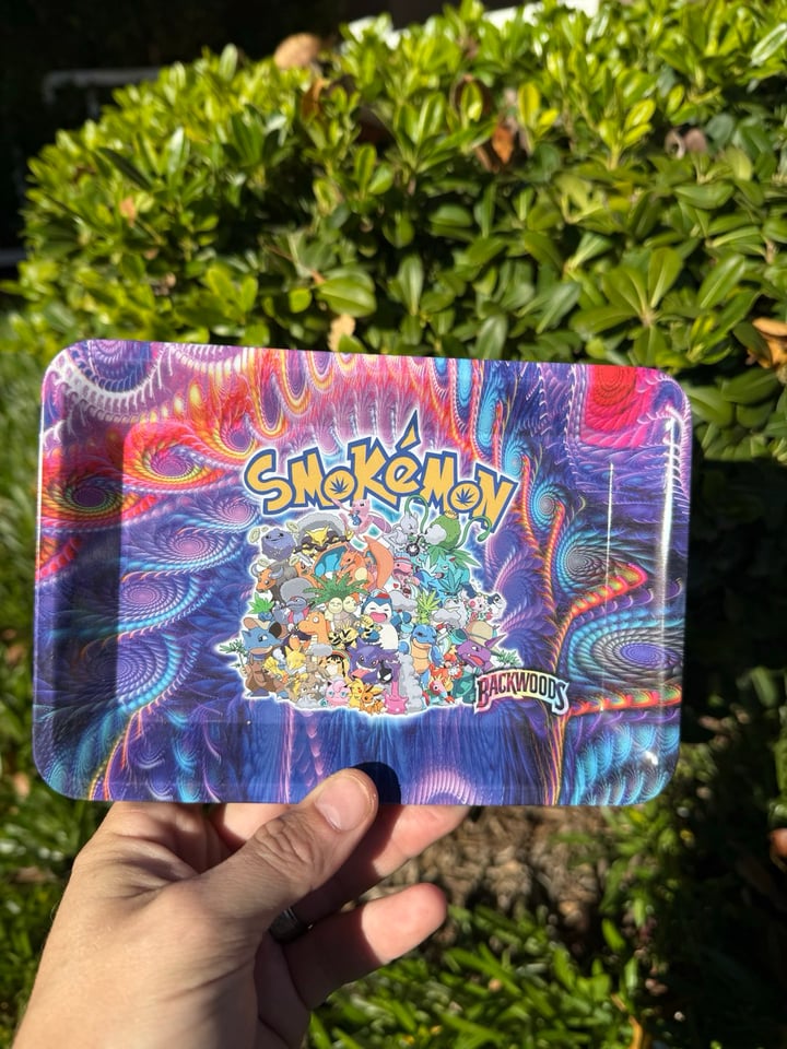 Smokemon Metal Rolling Tray | Shop Trays on GlassPass