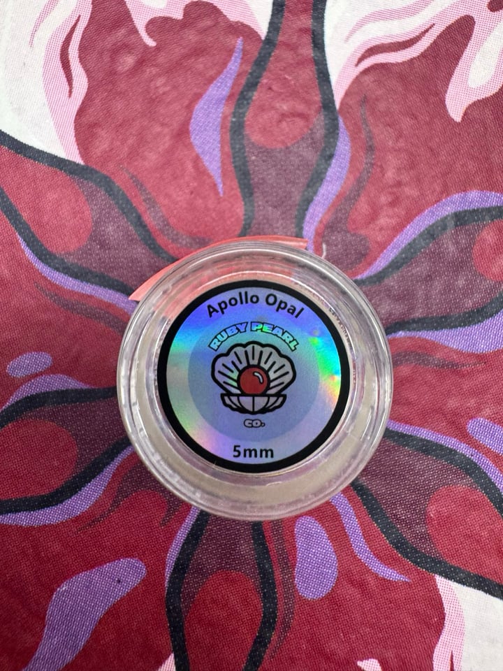 Ruby pearl 5mm apollo opal | Shop Pearls on GlassPass