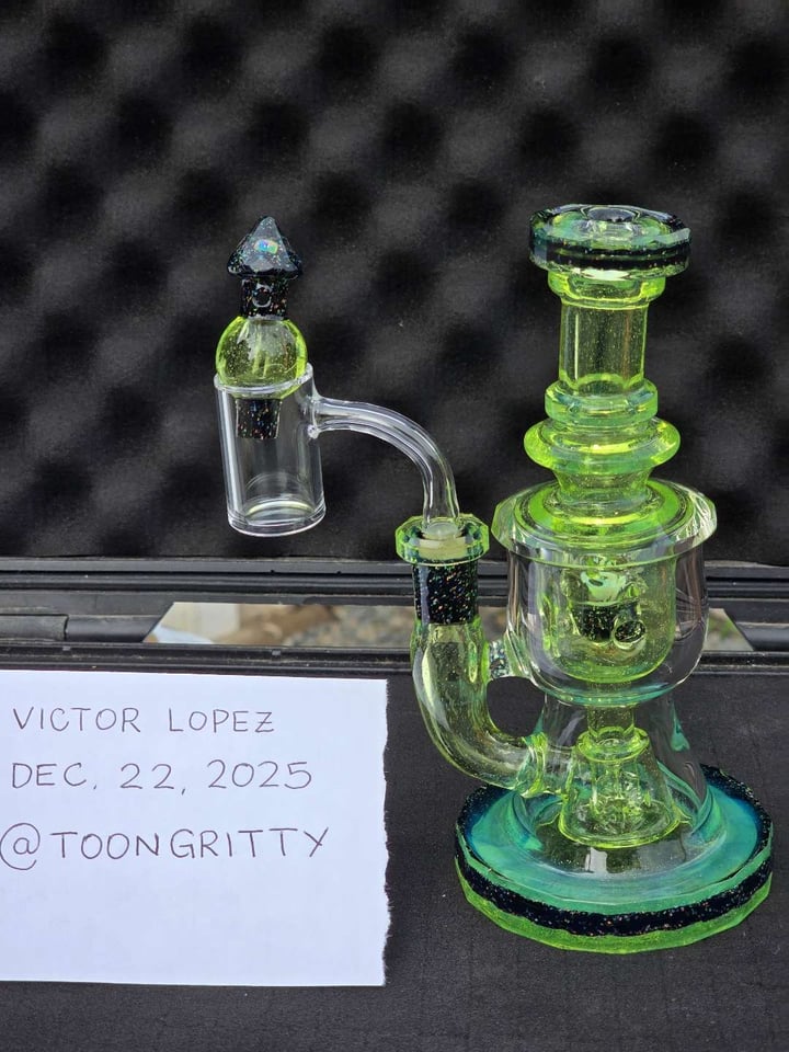 KJ Custom Faceted Pinched Torus | Shop kjcustom on GlassPass