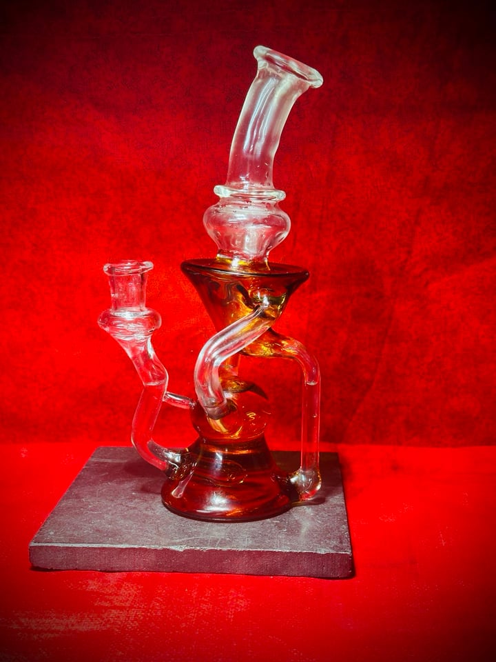 Amber Vortex Recycler | Shop Recyclers on GlassPass