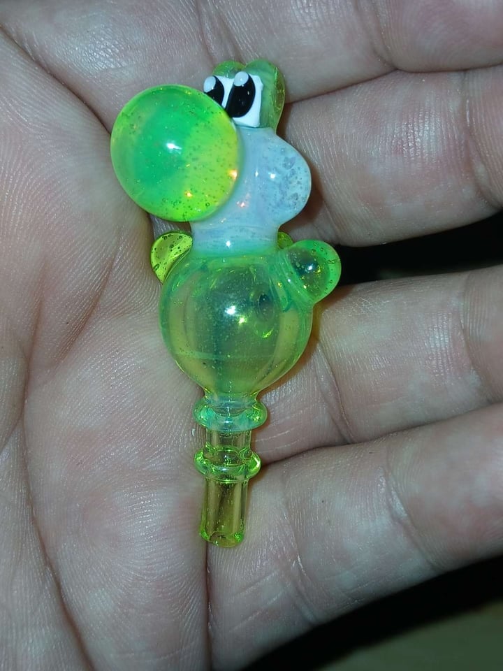 Yoshi Joystick for Flux Cap | Shop Carb Caps on GlassPass