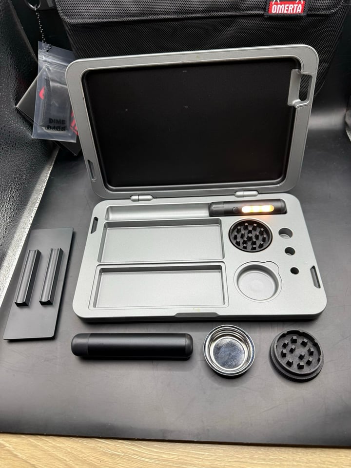 Rolling Tray Kit with LED... | Shop Accessories on GlassPass