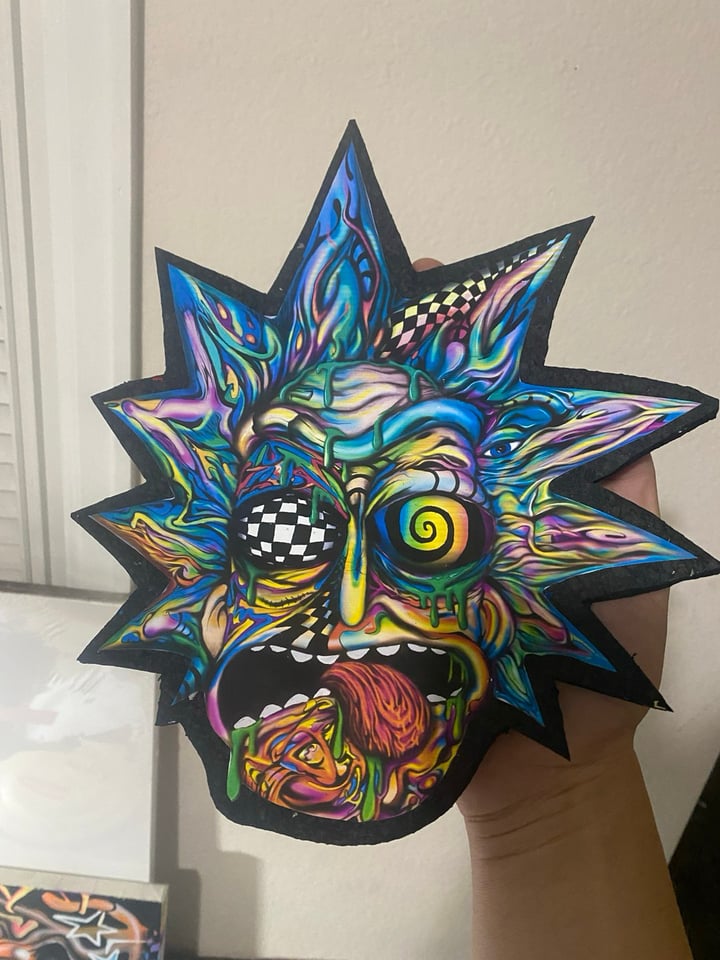 Rick head mat | Shop Visual Fiber on GlassPass