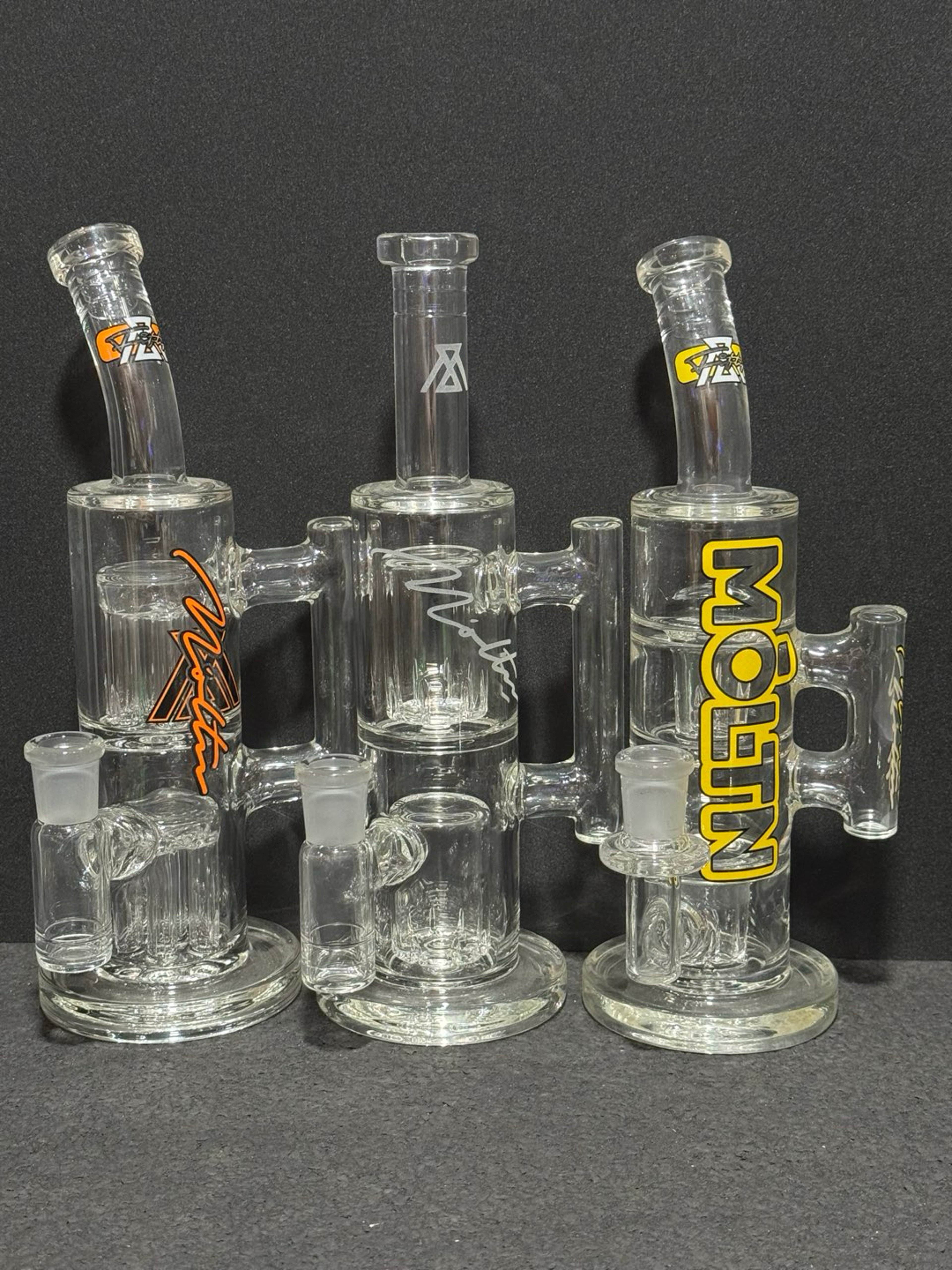 Mōltn 50mm dual rigs | Shop Moltn Glass on GlassPass
