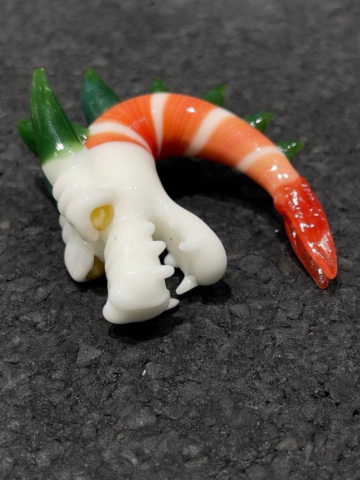 Dragon Shrimp pendy with n... | Shop Dojo Glass on GlassPass