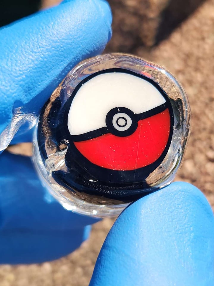 POKÉMON pokeball millie en... | Shop Millefiori on GlassPass