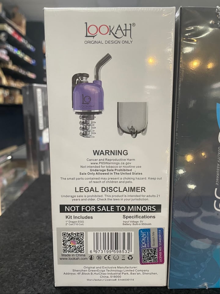 Lookah Dragon Egg Purple | Shop Lookah on GlassPass