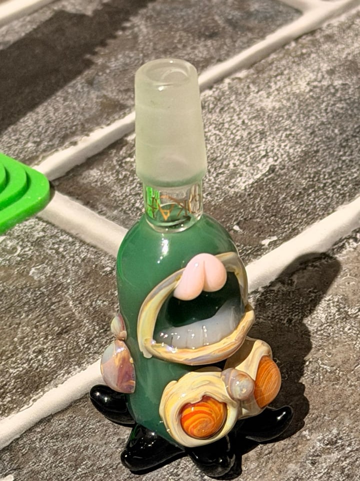 Heady Hand-Blown Character Bowl... | Shop Bongs on GlassPass