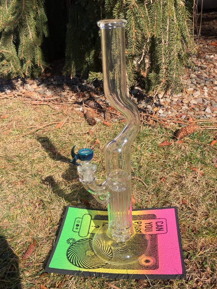Blazed glass pillar | Shop Blazed Glass on GlassPass