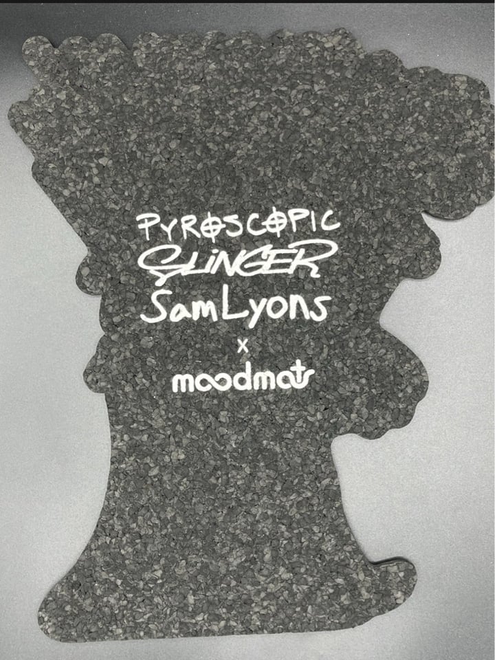Slinger X Sam Lyons X Pyroscopic... | Shop Mats on GlassPass