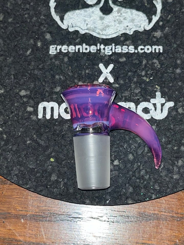 Stargazer 4 hole 18 mm slide MJC | Shop Slides on GlassPass