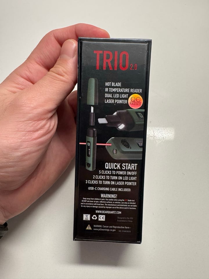 BearQuartz Trio 2... | Shop Temperature Devices on GlassPass