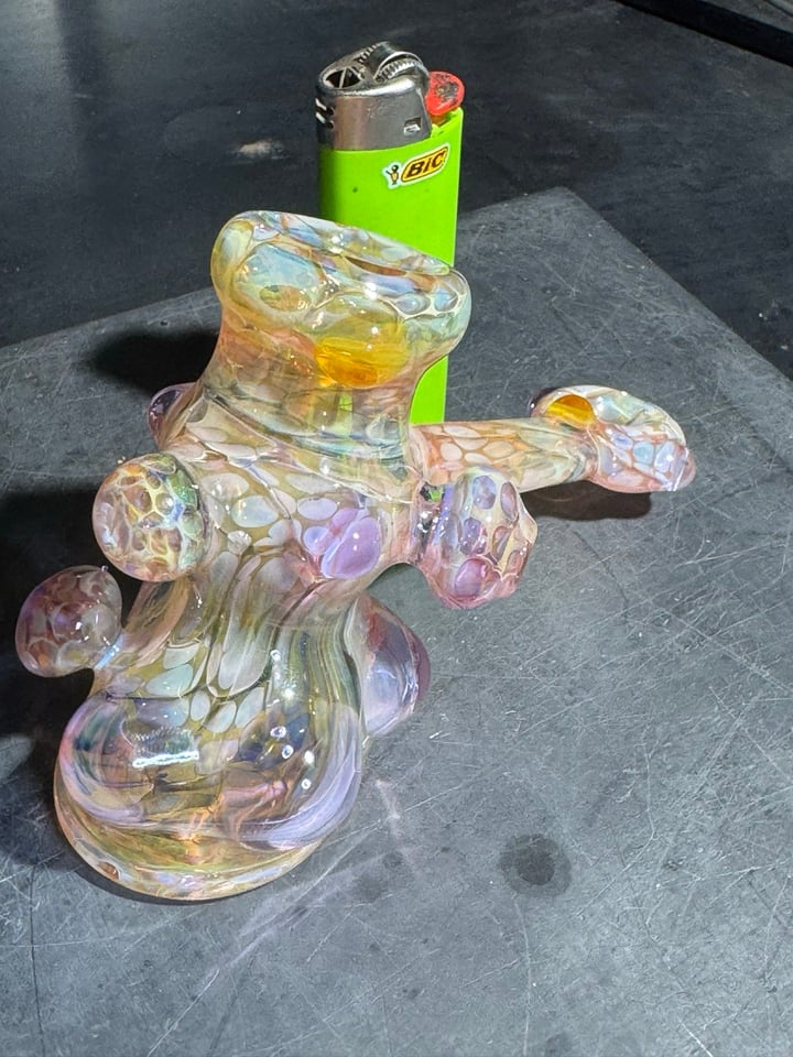 bubbler gold/silver fume | Shop Bubblers on GlassPass
