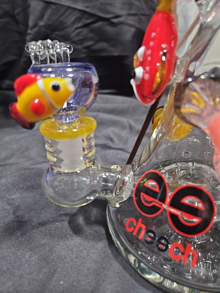 Cheech Fish-Themed Water Pipe... | Shop Cheech on GlassPass