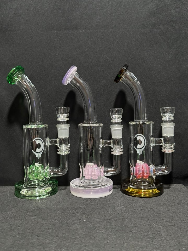 Custom creations double barrel | Shop Dab Rigs on GlassPass