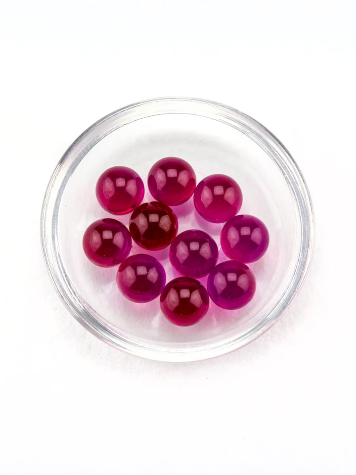 10-PACK 6mm RUBY PEARL BUNDLE | Shop Pearls on GlassPass