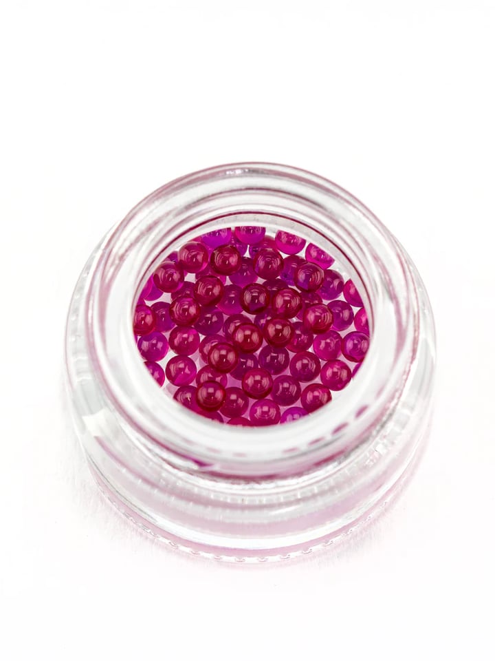 50-PACK 3mm RUBY PEARL BUNDLE | Shop Pearls on GlassPass