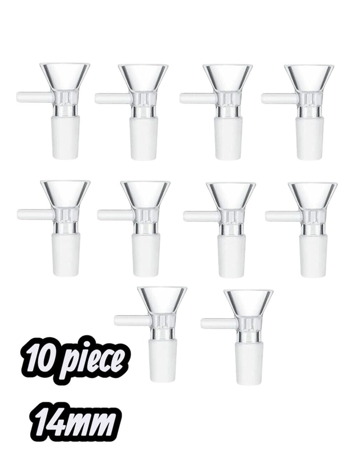 14mm Male Glass Funnel Slides... | Shop Slides on GlassPass