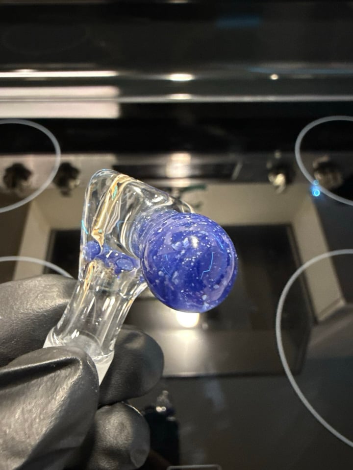 Blue 14mm 4 hole | Shop Slides on GlassPass