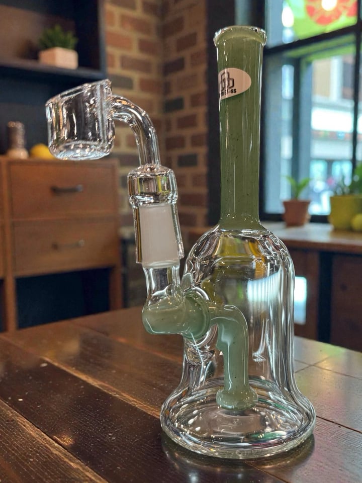💚 Urban Chaos Green Glass... | Shop Mini Tubes on GlassPass