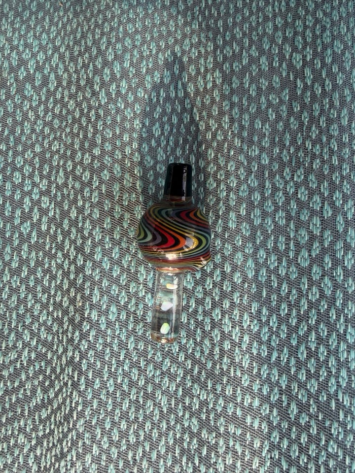 Opal rainbow carb cap | Shop Carb Caps on GlassPass