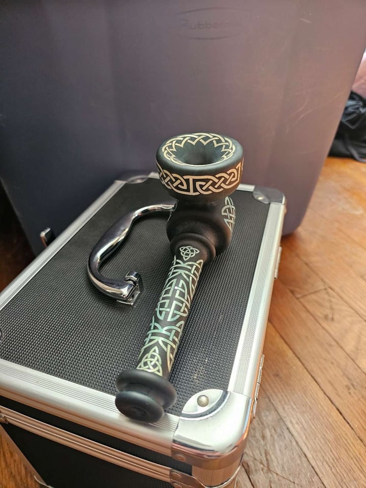Kravin glass peace pipe | Shop Kravin Glass on GlassPass