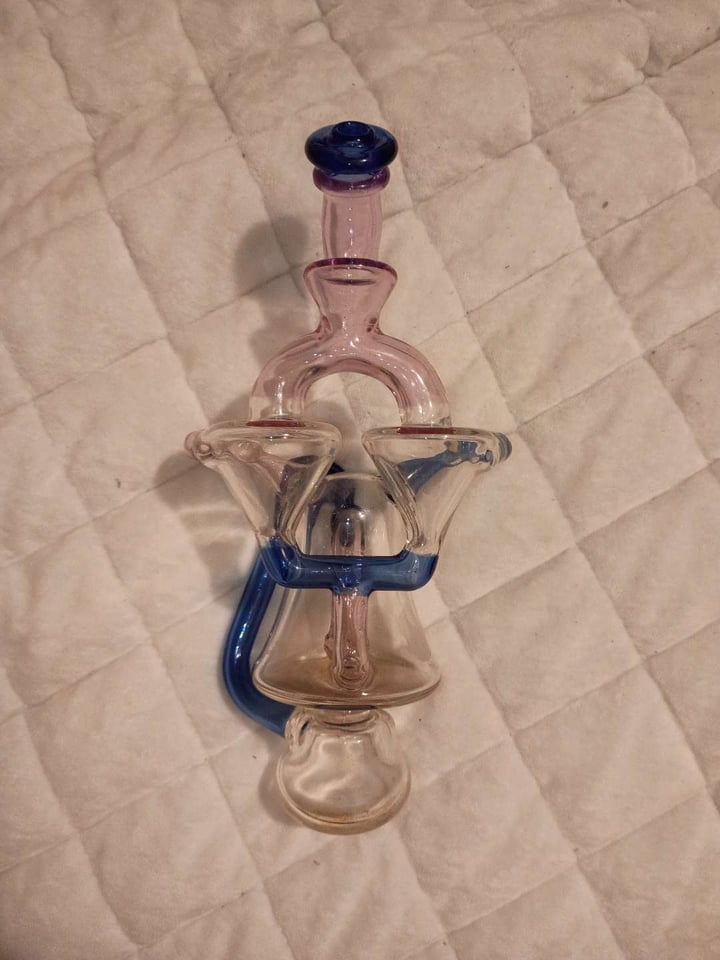 Puffco double recycler CFL glas... | Shop Other on GlassPass