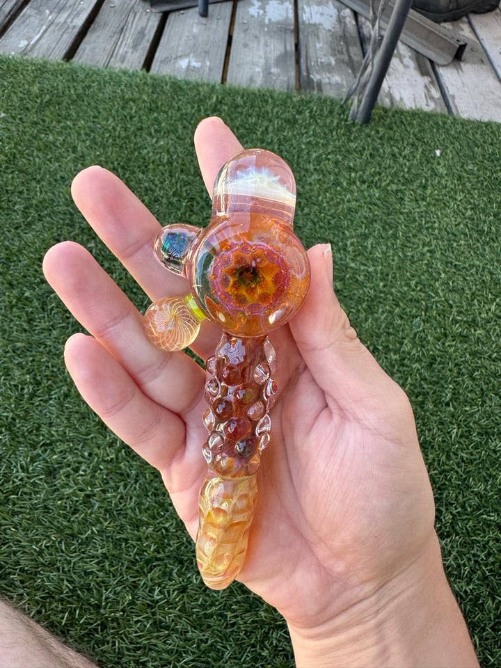 Perky Dan custom pipe 🚀💎 | Shop Hammer Pipes on GlassPass