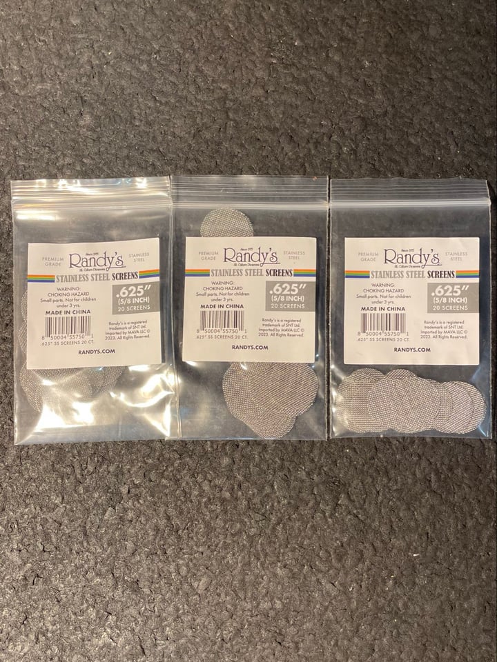 60ct Randy’s Screens | Shop Smoking Accessories on GlassPass