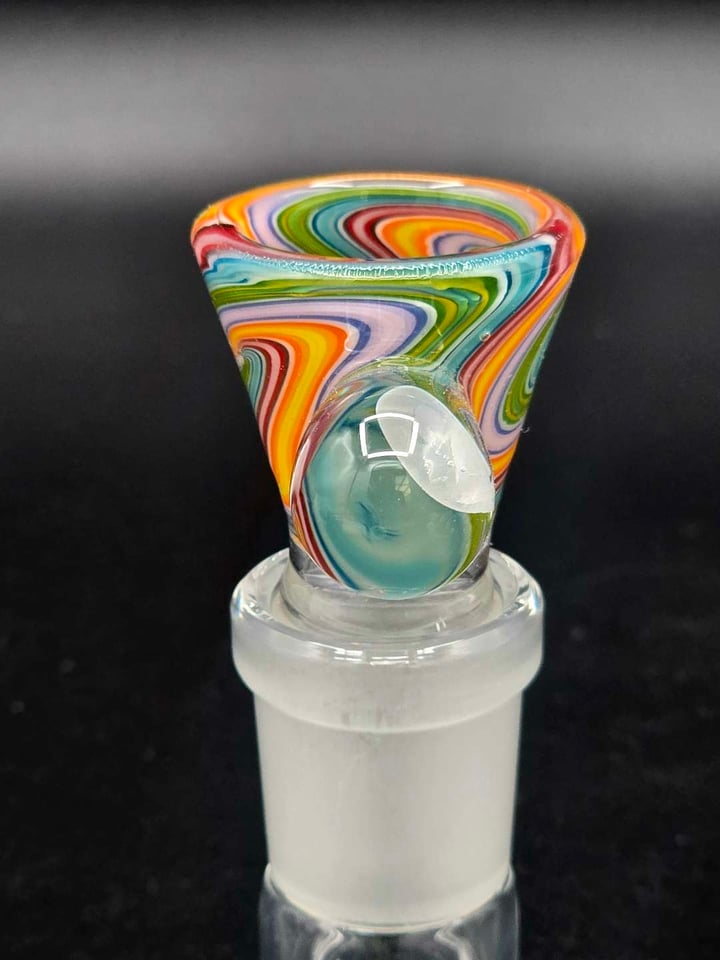 18mm Funnel Slide | Shop Spotted Rhino Glass on GlassPass