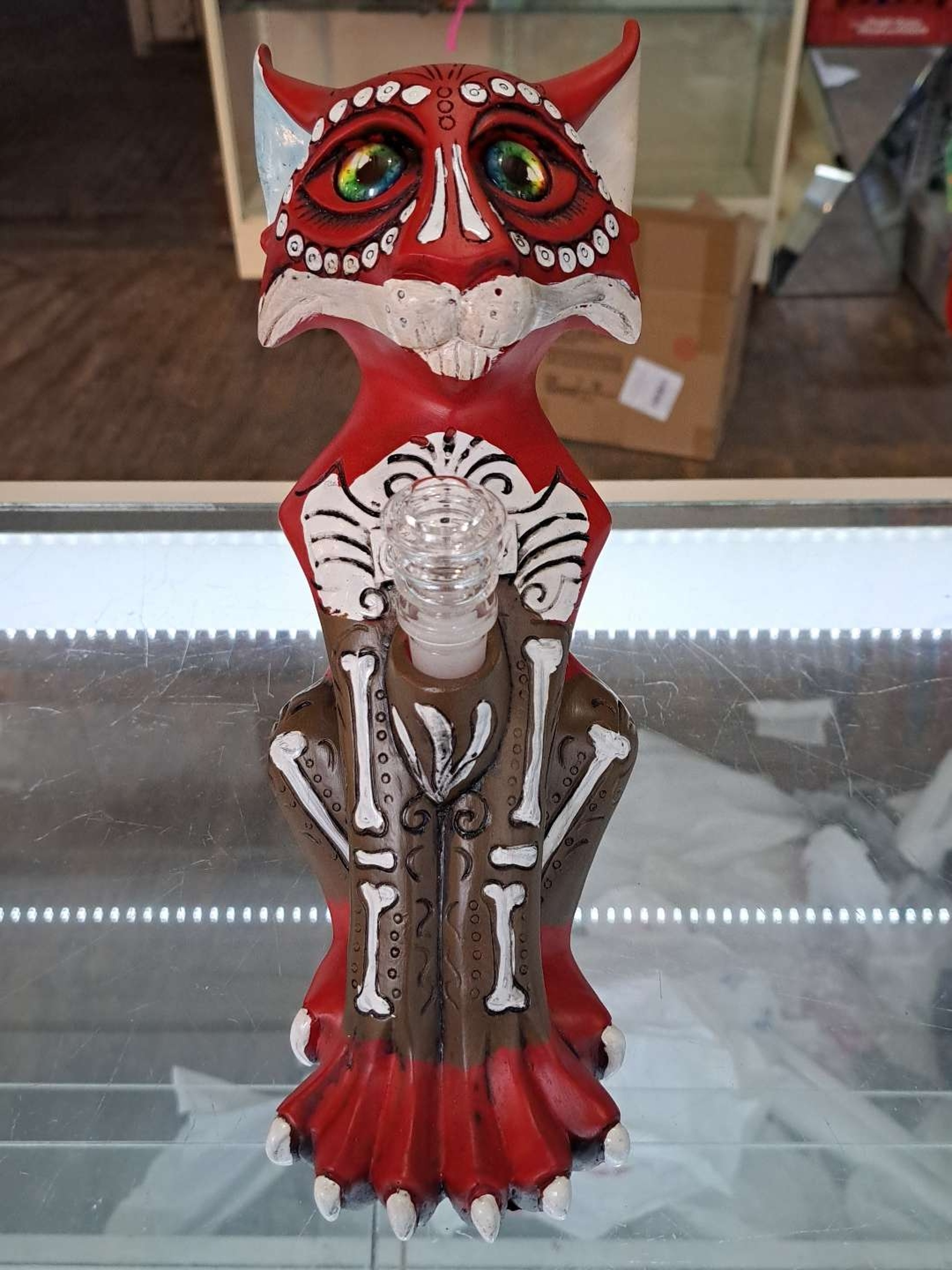 Sugar Skull Cat Bong Really Hea... | Shop Bongs on GlassPass
