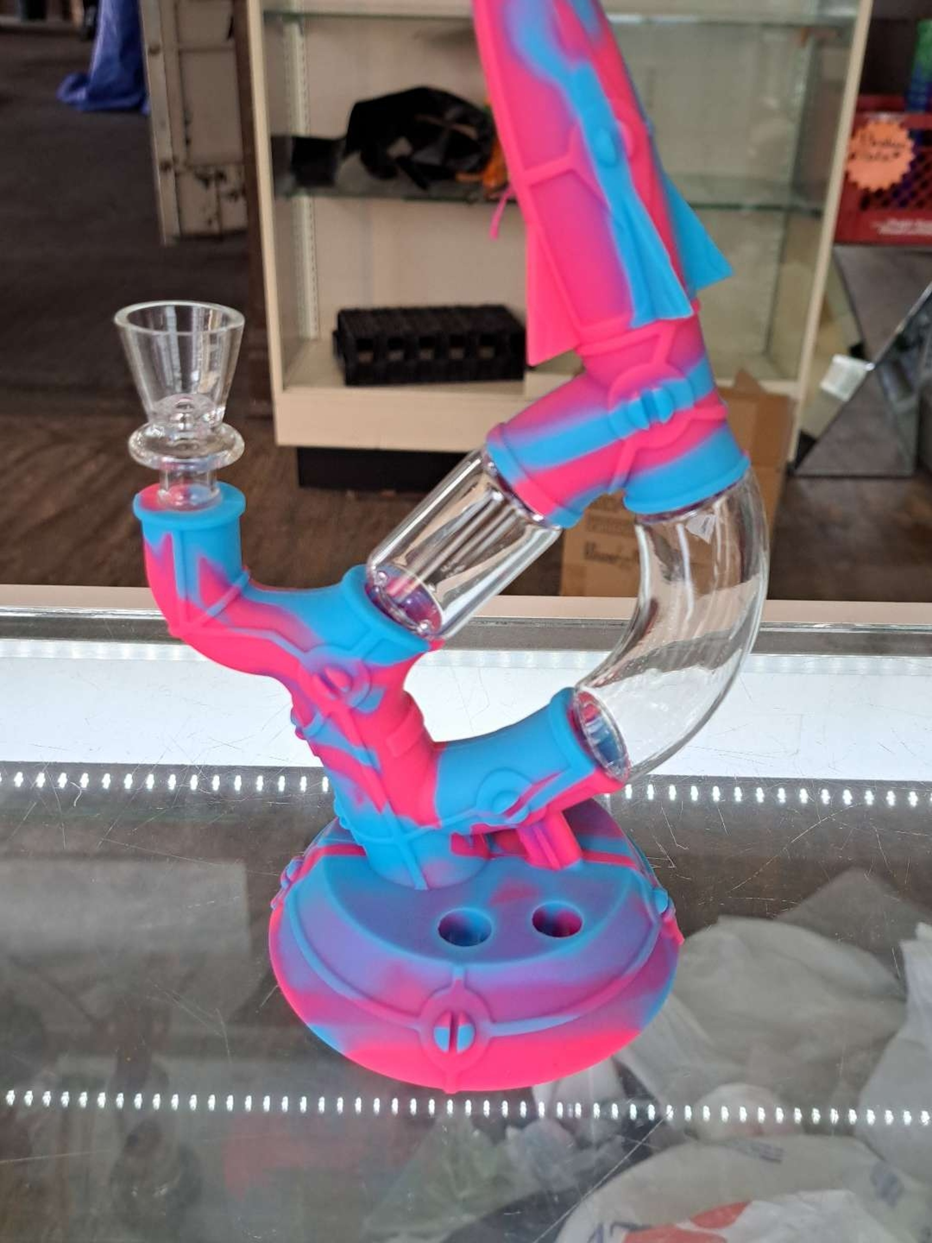 Silicone and Glass Bong Cotton... | Shop Bongs on GlassPass