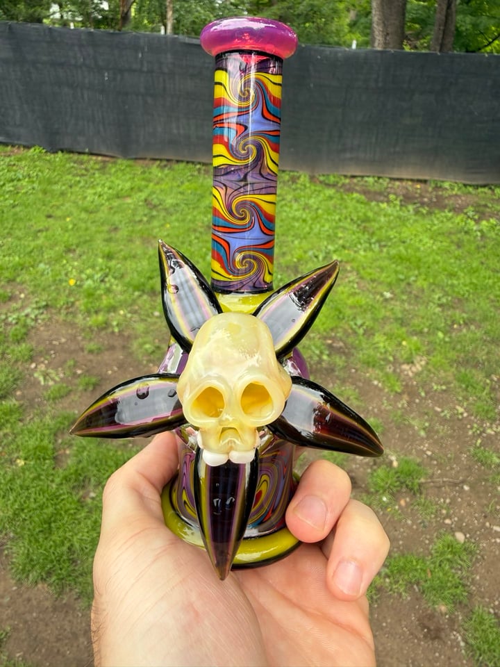 Bonelord Skull Rig | Shop Heady Rigs on GlassPass