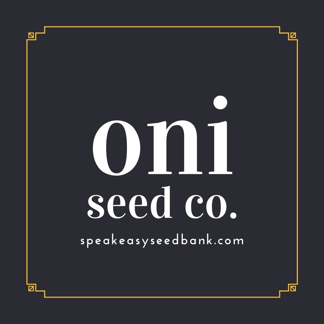 [RETIRED] Oni Seed Co • Speakeasy Seedbank
