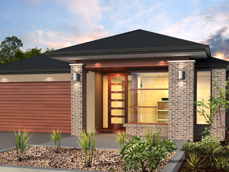 Olsen 27.5A by Berstan Homes - 4 beds, 2 baths, 2 cars, 27.5 square new home design