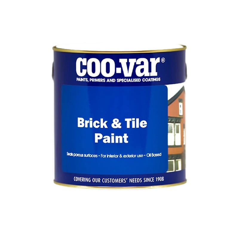 Coo-Var Brick & Tile Paint Gloss Red | Palatine Paints