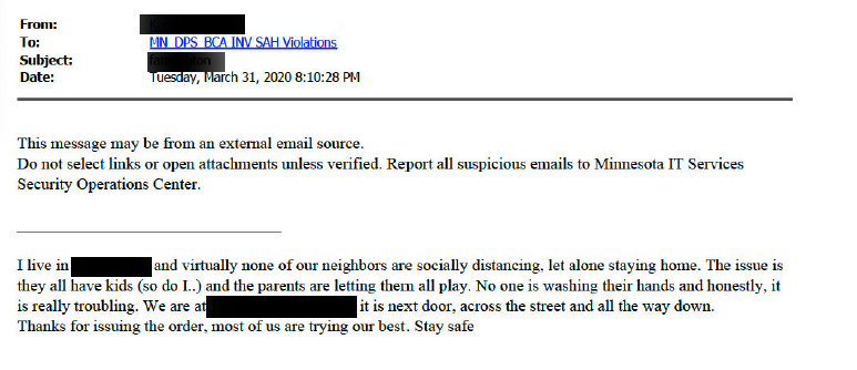 EXCLUSIVE — Minnesota’s COVID Snitch Line Exposed: Hundreds Turned in ...