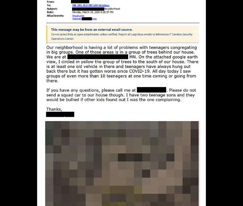 EXCLUSIVE — Minnesota’s COVID Snitch Line Exposed: Hundreds Turned in ...