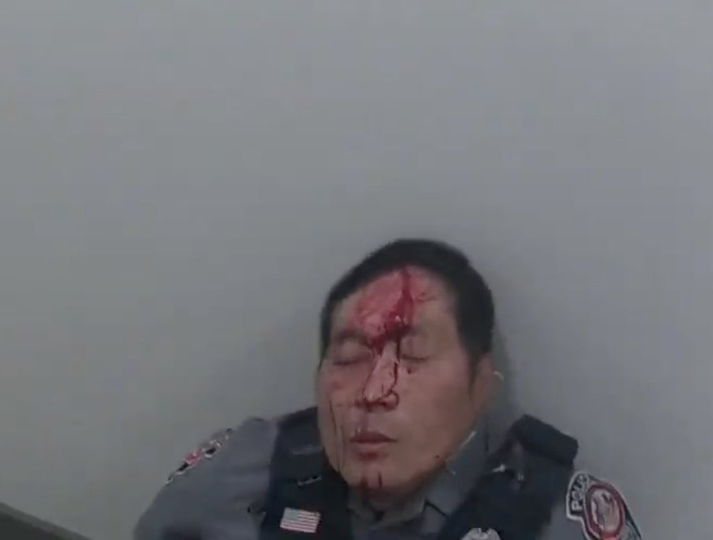 Shock Video: Woman Attacking Cop With Knife Shot Dead