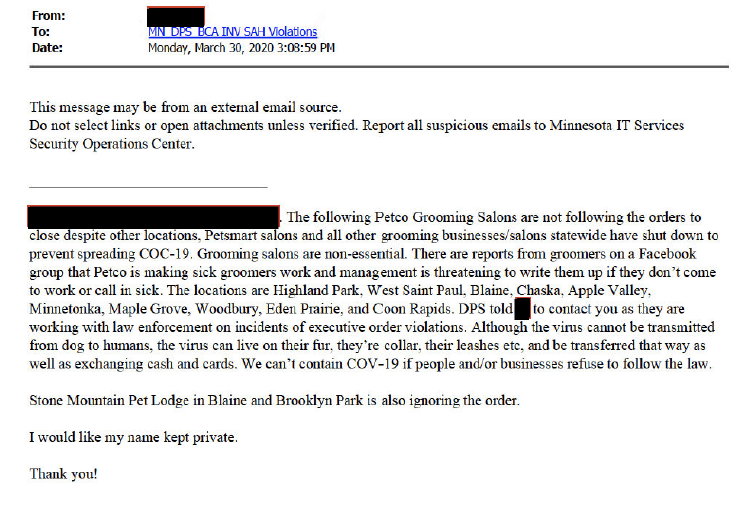 EXCLUSIVE — Minnesota’s COVID Snitch Line Exposed: Hundreds Turned in ...