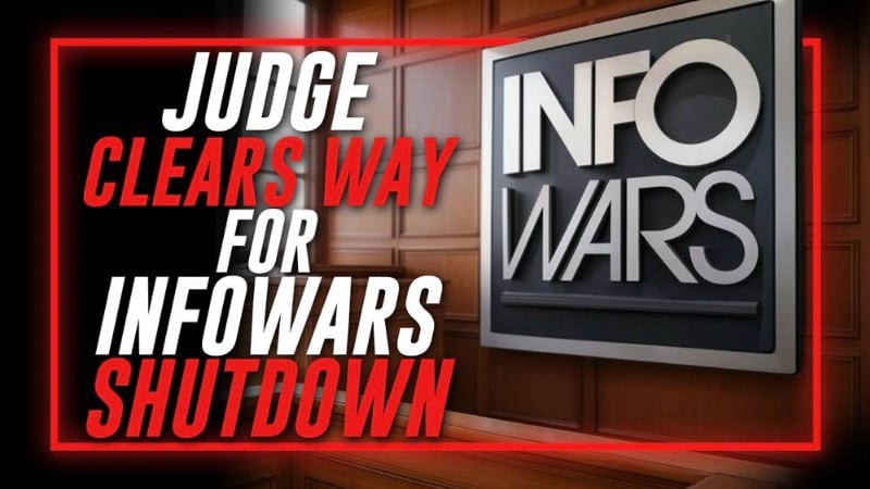 BREAKING EXCLUSIVE: Federal Judge Clears Way For Infowars Shutdown!!! BREAKING EXCLUSIVE: Federal Judge Clears Way For Infowars Shutdown!!!