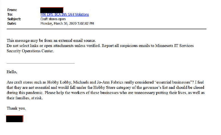 EXCLUSIVE — Minnesota’s COVID Snitch Line Exposed: Hundreds Turned in ...