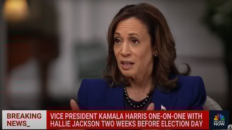 Watch: Kamala Harris Struggles To Answer Why She Replaced ‘Capable’ Joe ... Watch: Kamala Harris Struggles To Answer Why She Replaced ‘Capable’ Joe ...