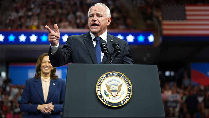 Walz’s 2020 Covid Snitch Hotline Sparks Debate Amid VP Bid