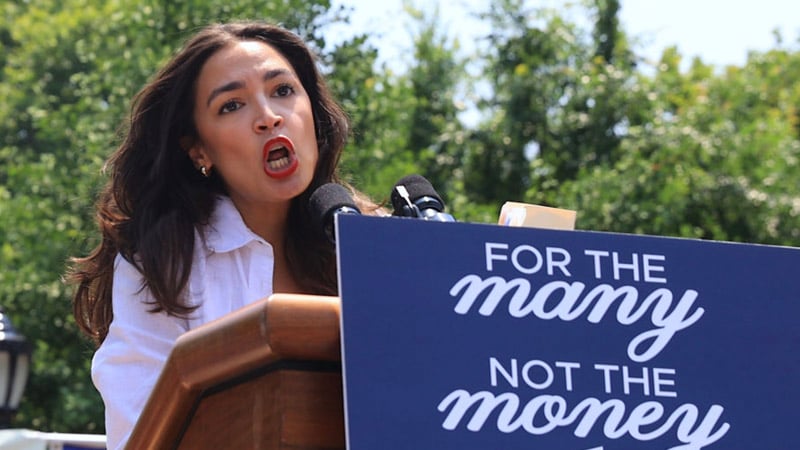 ‘Are You Ready to Win This Country Back?’: AOC Dances, Jumps Around at ...