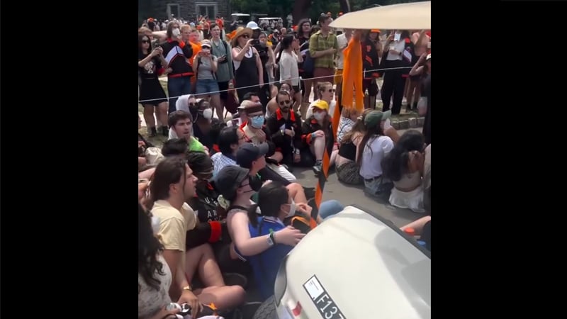 WATCH: Princeton Students Block Memorial Day Parade