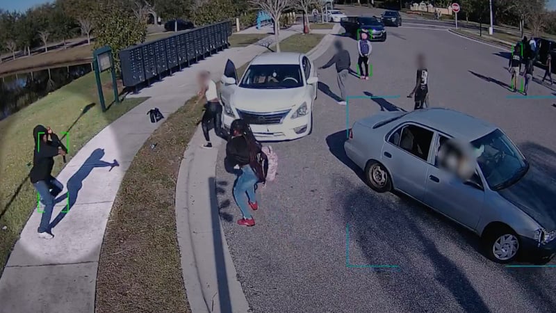 Shock Video: Man Opens Fire on Teens in Broad Daylight Near Florida School
