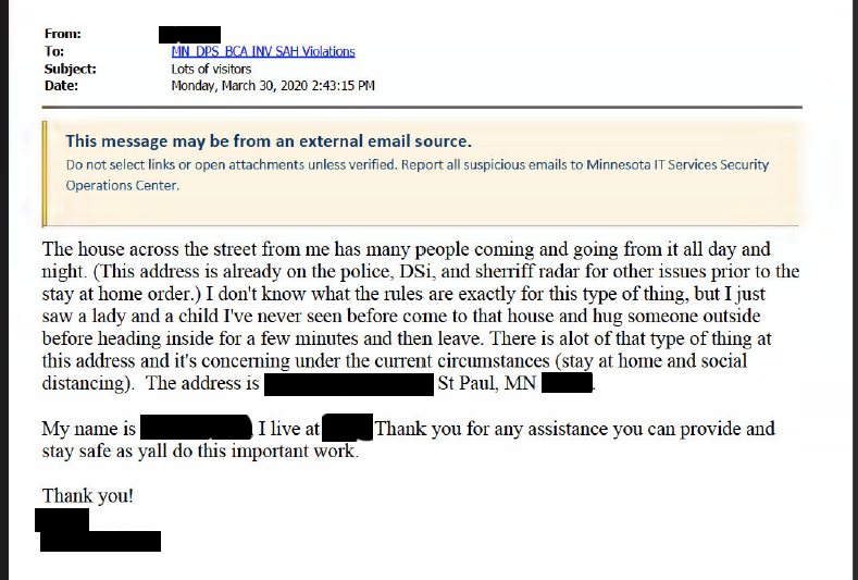 EXCLUSIVE — Minnesota’s COVID Snitch Line Exposed: Hundreds Turned in ...