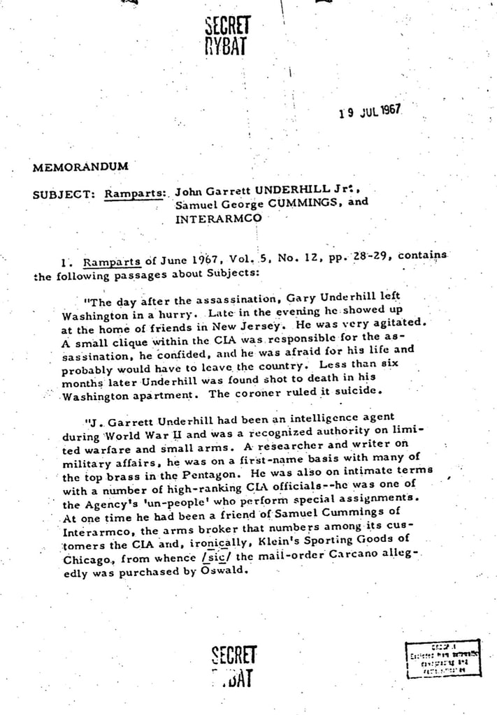 BREAKING: JFK Assassination Records Released! Read Them HERE