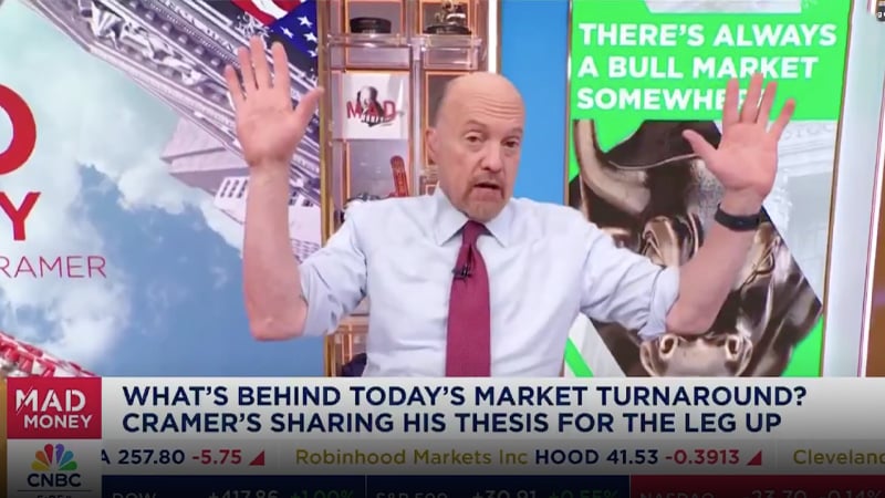 Watch: Unhinged Economist Jim Cramer Blasts Trump Tariffs Watch: Unhinged Economist Jim Cramer Blasts Trump Tariffs